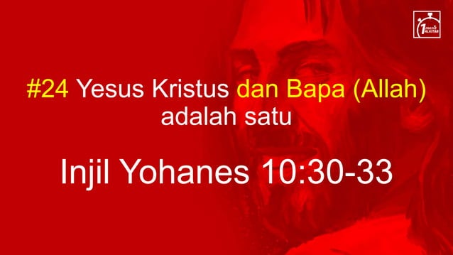 33 Ayat Alkitab yang menunjukkan Yesus Kristus adalah Tuhan.pptx
