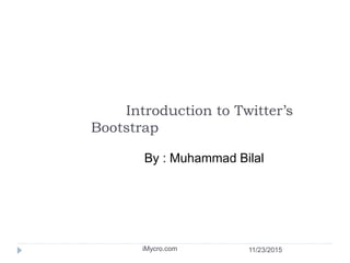 bootstrap | PPT