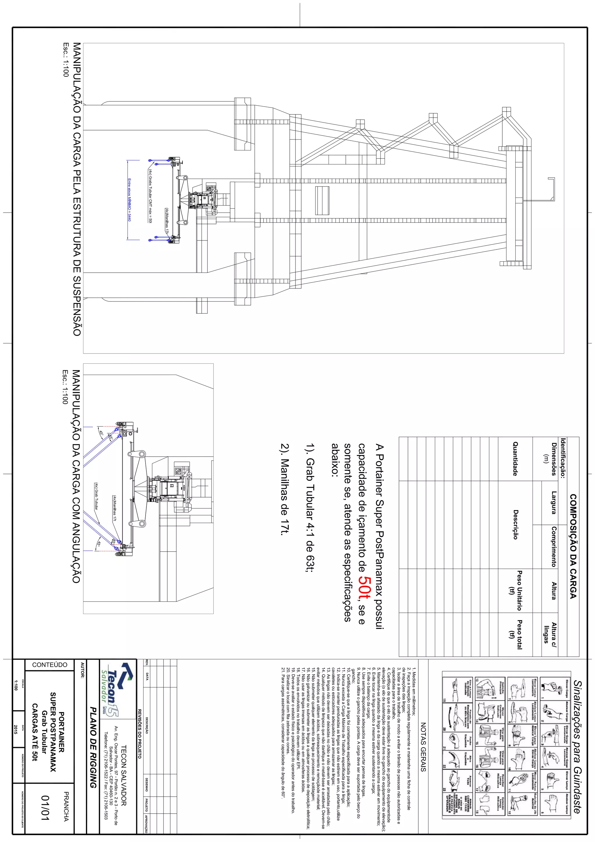 Rigging Portainer - Grab Tubular | PDF