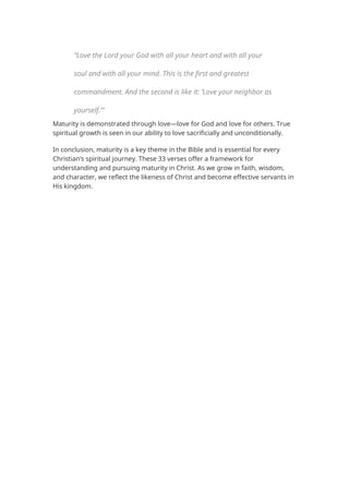 33 Bible Verses About Maturity: What You Want Know.docx