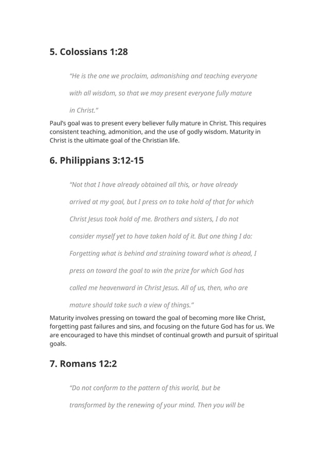 33 Bible Verses About Maturity: What You Want Know.docx