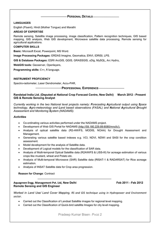 Pradeep_Bisen_Resume | PDF