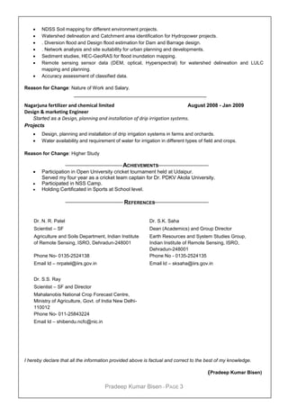 Pradeep_Bisen_Resume | PDF