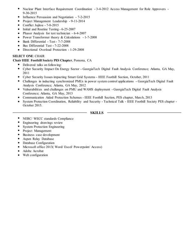 TN Resume 11-17-2015 | DOCX | Business | Business and Finance