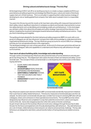 BSP the Arla Way 130416 | PDF