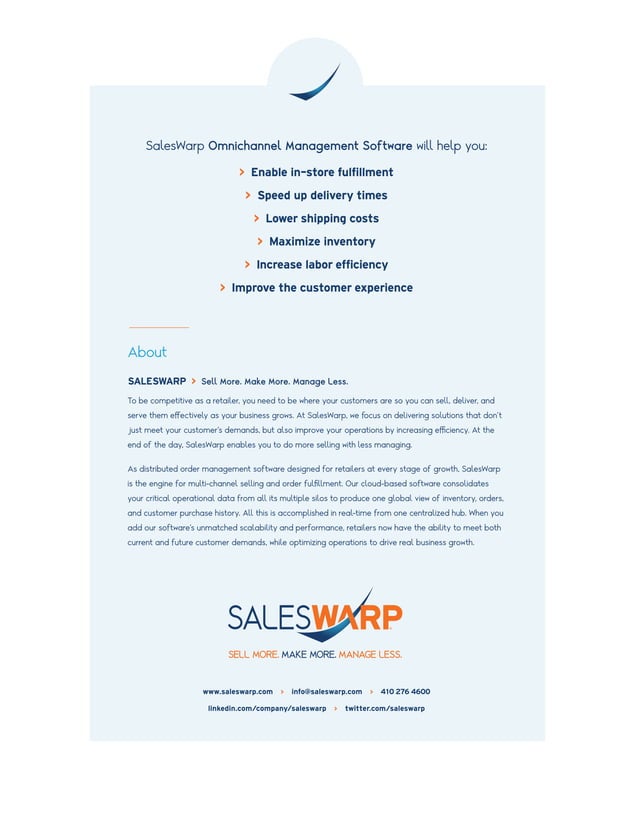 Omnichannel Brochure | PDF | Cloud Computing | Internet