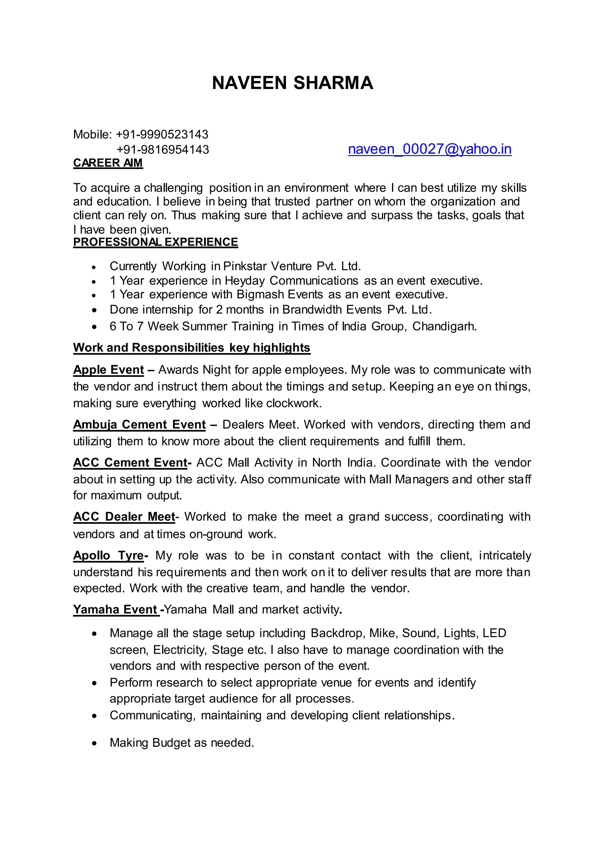 NAVEEN SHARMA-CV | DOCX