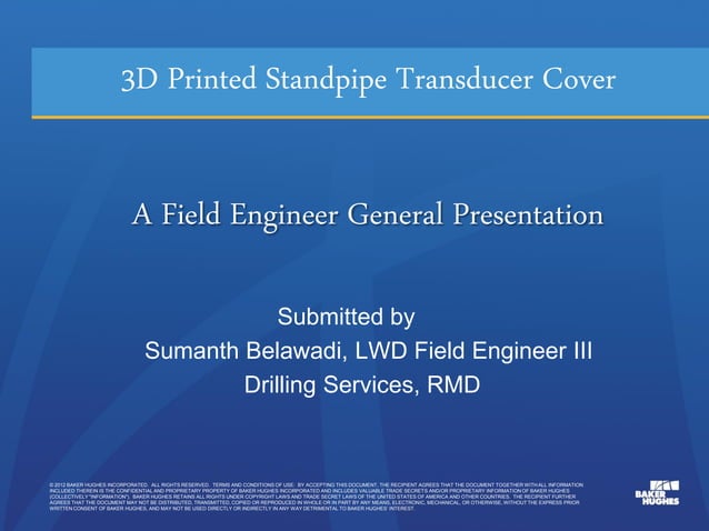 3D Printed Standpipe Pressure transducer cover | PPT