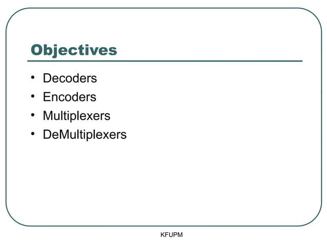 Combinational Circuits encoders and decoders | PPTX
