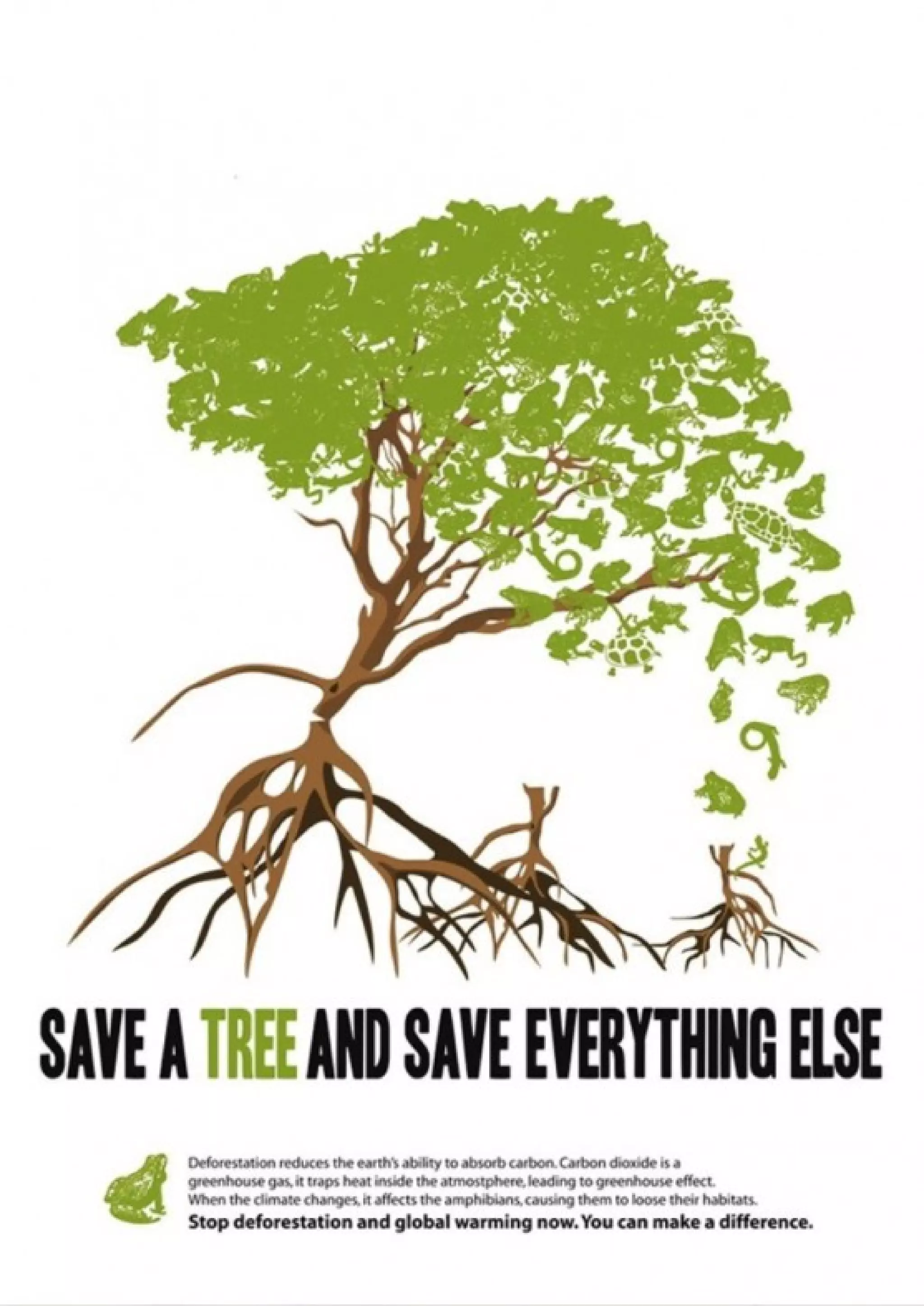 33 contoh poster adiwiyata go green lingkungan hidup hijau | PPTX