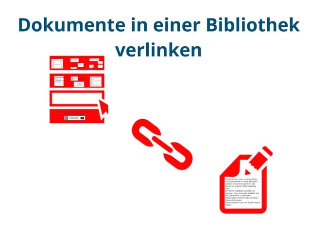 Sharepoint Dateien Verlinken : Verwenden des Dokumentbibliothek ...