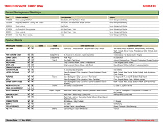 Global Tudor Client Book | PDF