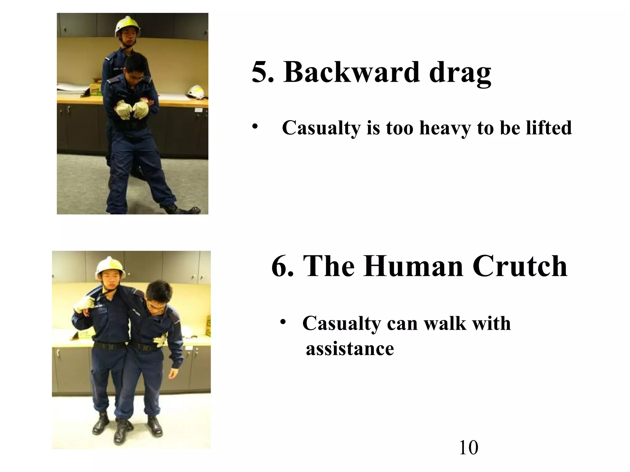 33 emergency methods of moving casualties | PPS
