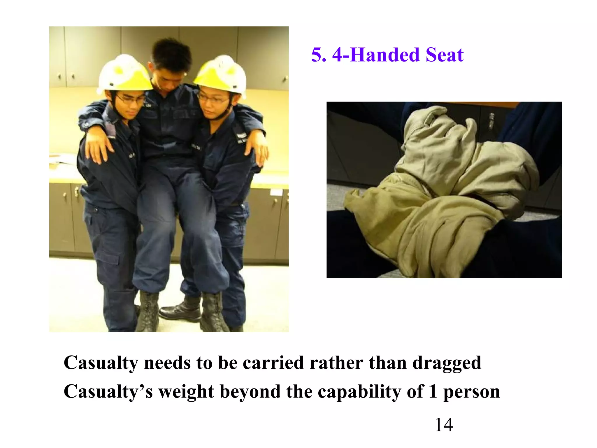 33 emergency methods of moving casualties | PPS