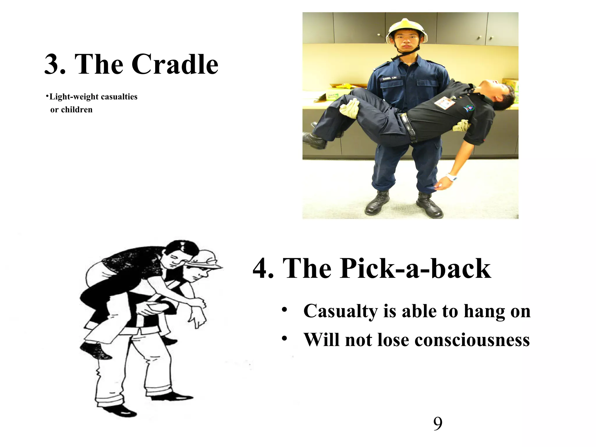 33 emergency methods of moving casualties | PPS