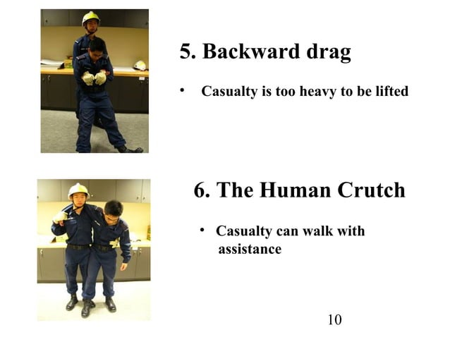33 emergency methods of moving casualties | PPS