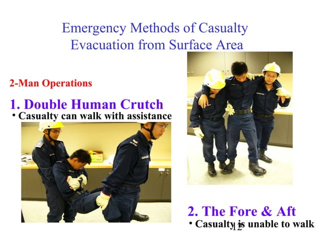 33 emergency methods of moving casualties | PPS