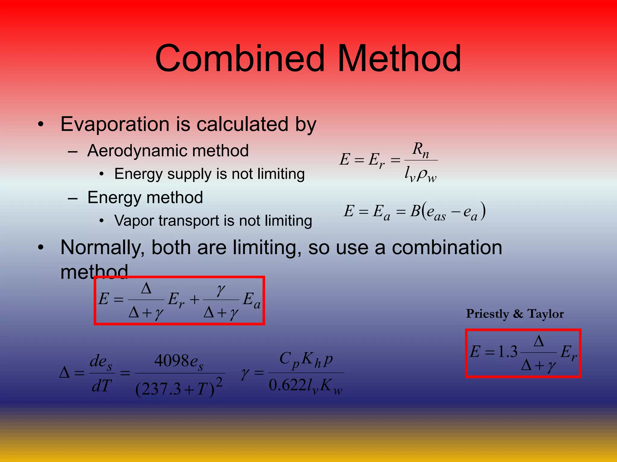 EVAPORATION (LIQUID CONVERSION INTO VAPOUR PRESSURE) | PPT