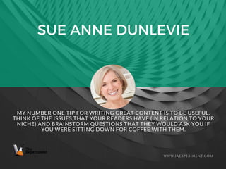 33 explosive content writing tips from 33 content masters | PPT