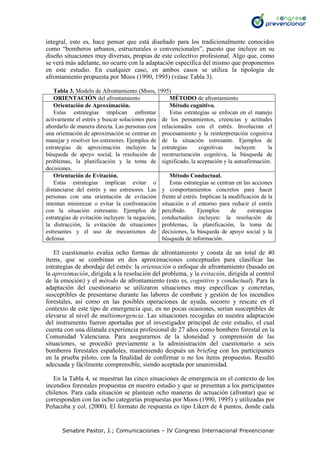 Estrategias de Afrontamiento en Bomberos ante Situaciones de Estrés en ...