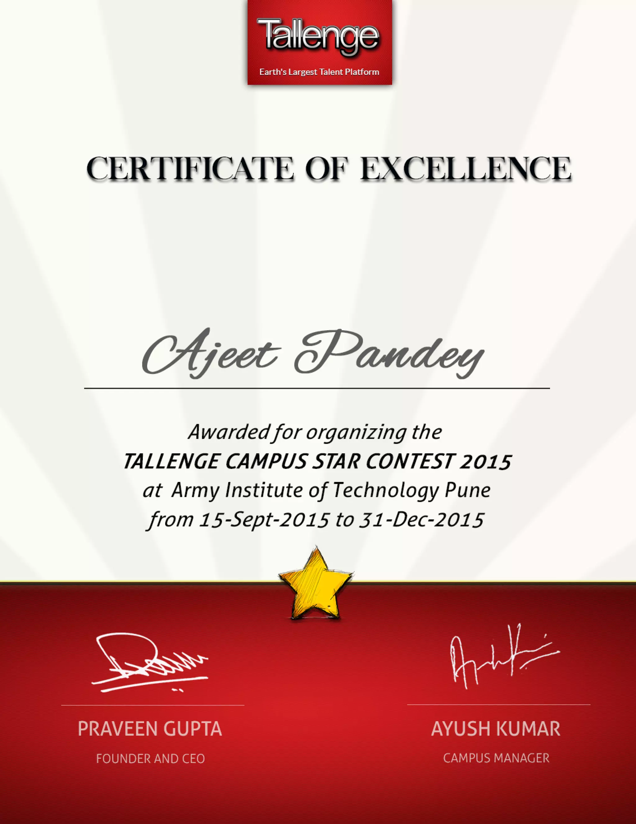 AIT Pune - Campus Ambassador | PDF