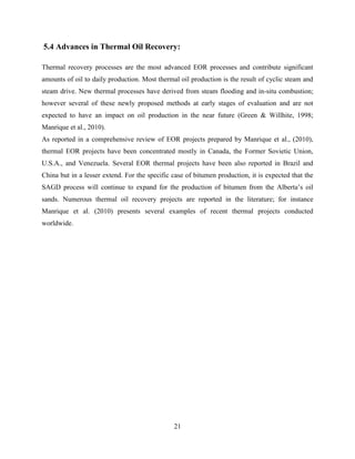 ADVANCEMENT IN ENHANCED OIL RECOVERY | PDF
