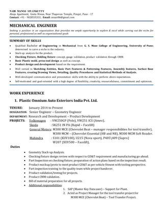 CV | PDF | Free download