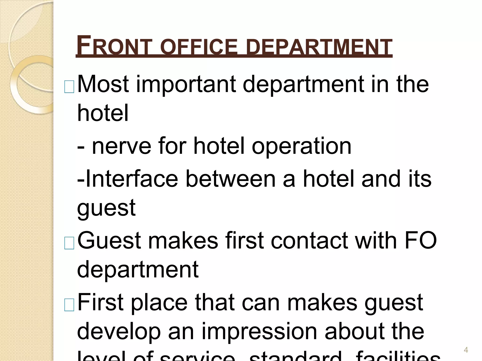 33 Front office operation in star hotel.pptx