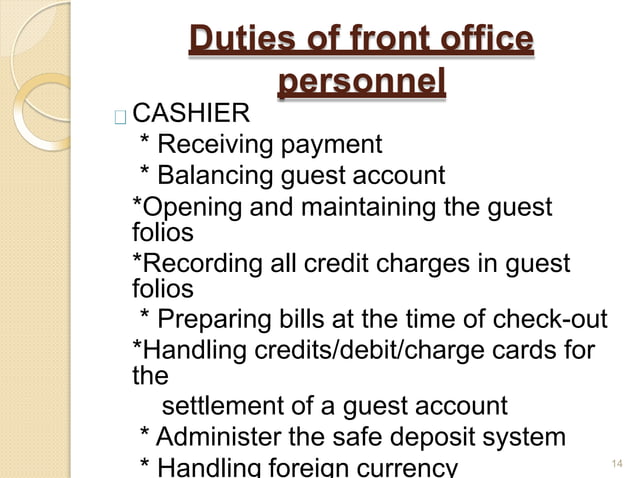 33 Front office operation in star hotel.pptx