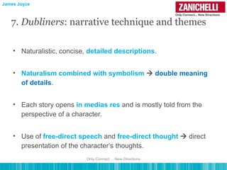 James Joyce Presentation on Dubliners from a Modernist Classic | PPT