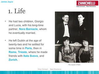 James Joyce Presentation on Dubliners from a Modernist Classic | PPT