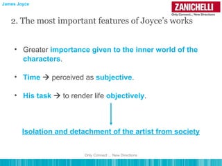 James Joyce Presentation on Dubliners from a Modernist Classic | PPT