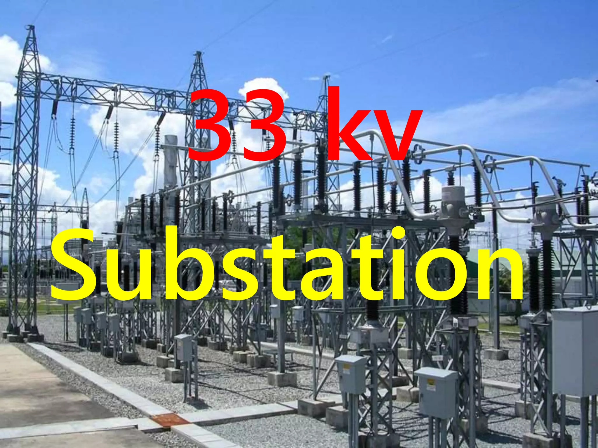 33kv substation | PPTX