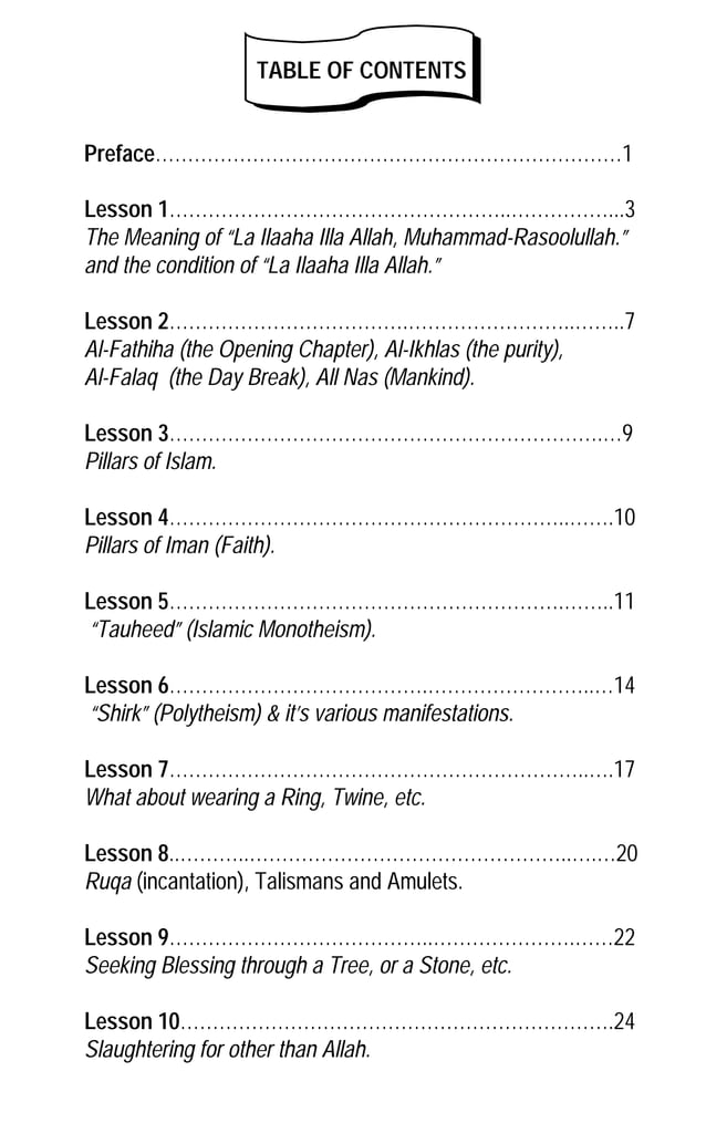 33 Lessons For Every Muslim | PDF
