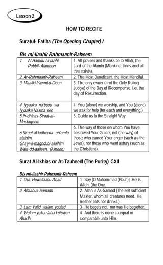 33 lessons for every muslim Abdul-Aziz Saleh al-Shomar | PDF