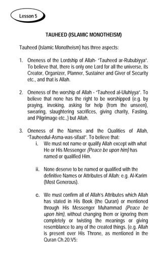 33 lessons for every muslim Abdul-Aziz Saleh al-Shomar | PDF
