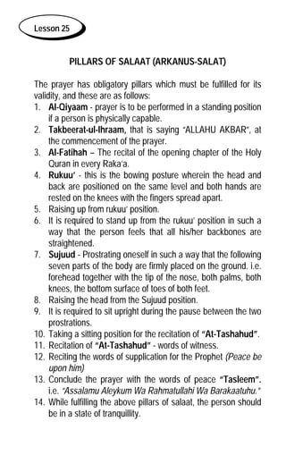 33 lessons for every muslim Abdul-Aziz Saleh al-Shomar | PDF
