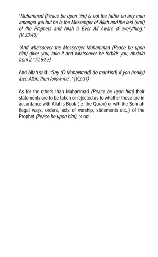 33 lessons for every muslim Abdul-Aziz Saleh al-Shomar | PDF