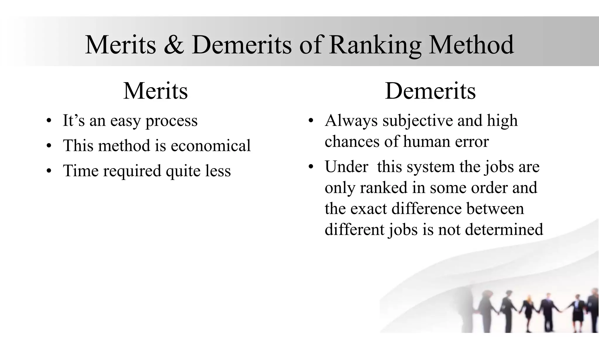 method of job evaluation | PPTX