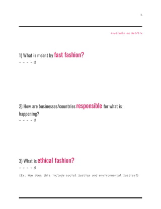 Cost of fashion | DOCX