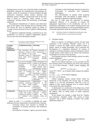 E-learning Information Technology Based on Ontology Driven Learning Engine | PDF