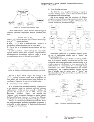E-learning Information Technology Based on Ontology Driven Learning Engine | PDF