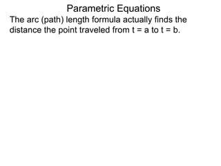 33 parametric equations x | PPT