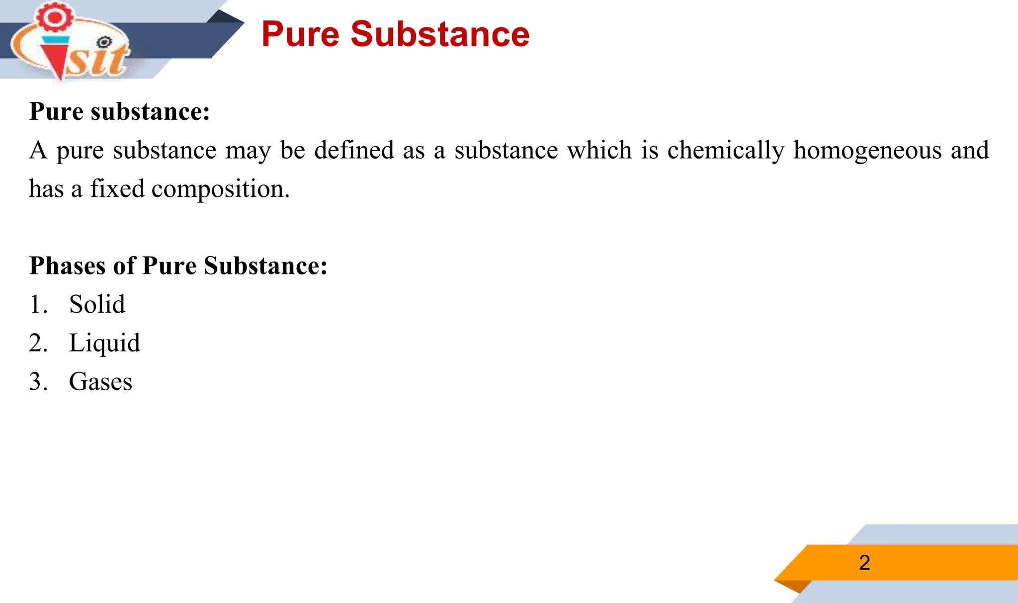 Properties of Pure Substance (Basic of thermal Engineering) | PPTX