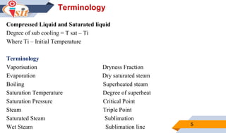 Properties of Pure Substance (Basic of thermal Engineering) | PPTX
