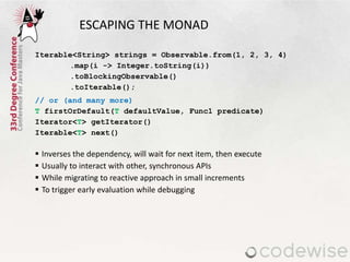 Reactive Java (33rd Degree) | PPTX | Web Development | Internet