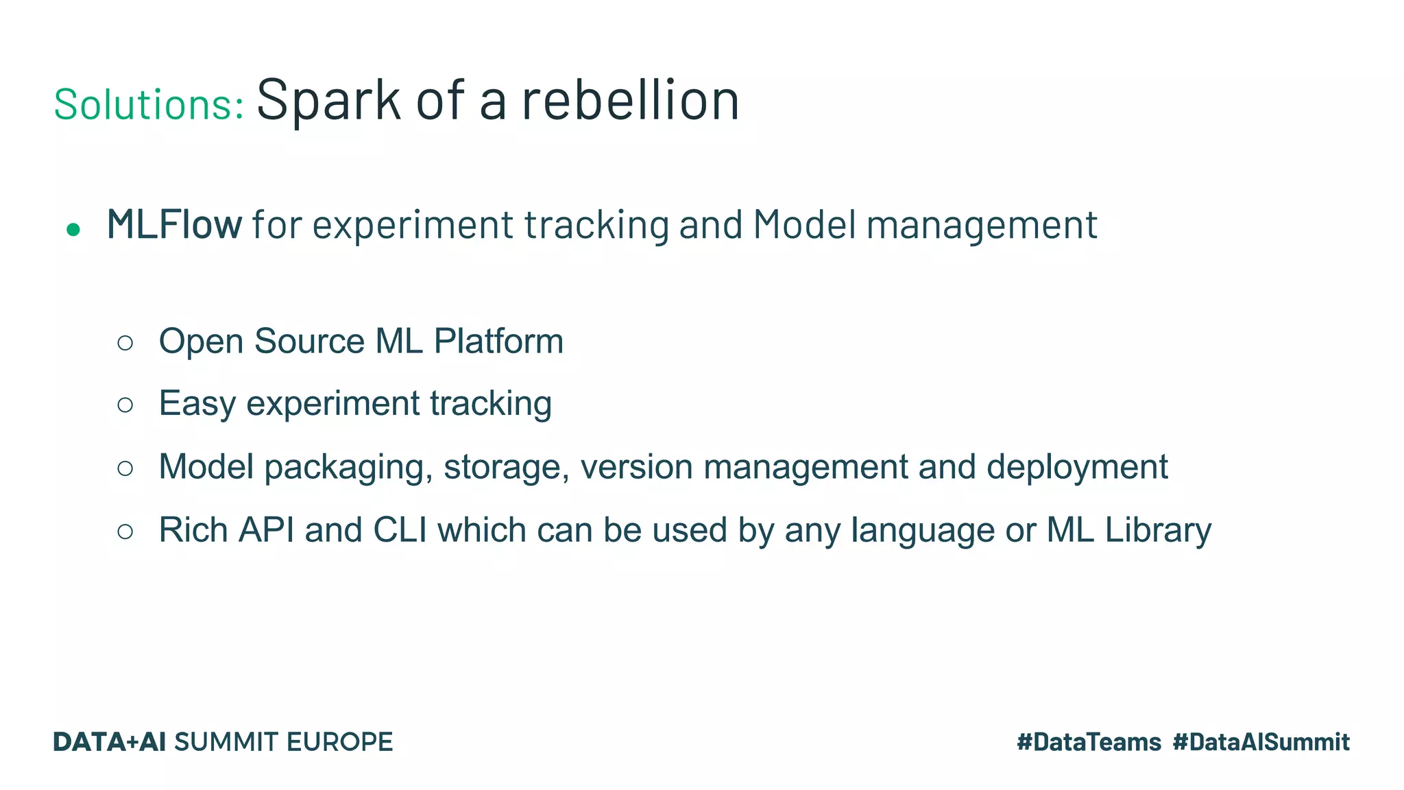 MATS stack (MLFlow, Airflow, Tensorflow, Spark) for Cross-system Orchestration of Machine ...