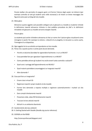 33 Slide In Italiano | PDF