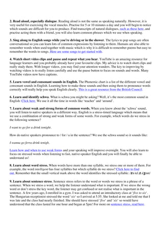 33 ways to speak better english | PDF