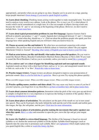 33 ways to speak better english | PDF